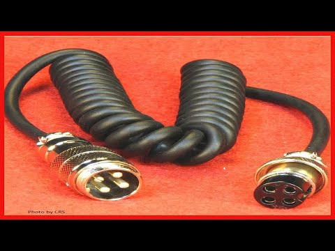 Great product - Workman EX4 4 Pin Microphone Extension Cord For Cobra/Uniden CB plus Ham Radios