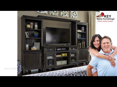 Ashley Townser 4 Piece Entertainment Center (APK-W636-4PC) | KEY Home