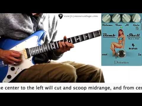 METAL PEDALS BOMBSHELL OVERSRIVE/ DISTORTION 2016 | Reverb