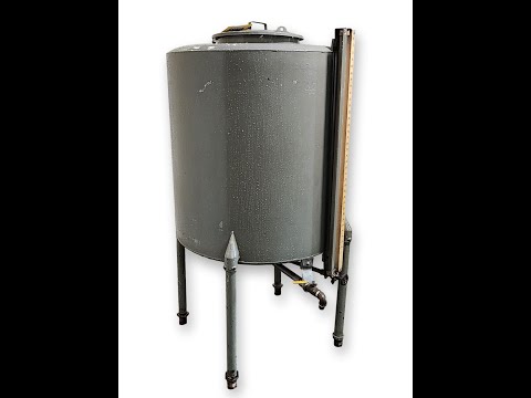 Used 160 Gallon Stainless Steel Liquid Tank w/Agitator