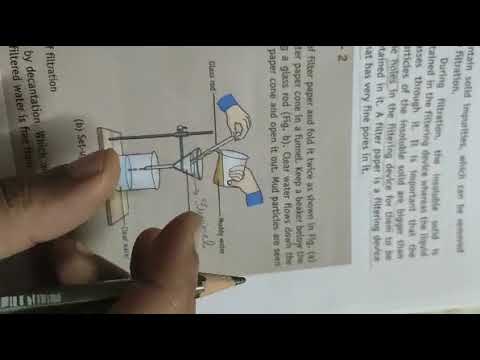 Separation of substances | Filtration,loading | Chapter 4 Science Grade 6 | best online learning