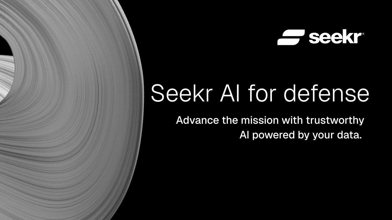 Seekr for government: Trustworthy AI to accelerate the mission