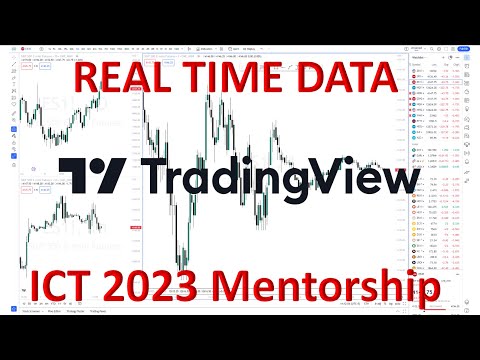 How To Get Real Time Data In Trading View For ICT 2023 Mentorship