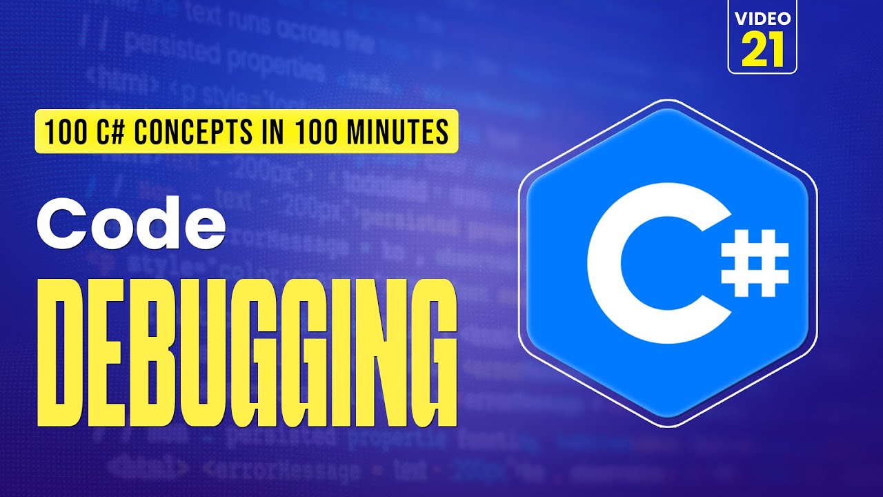 21. How to Debug C# Code in Visual Studio Code