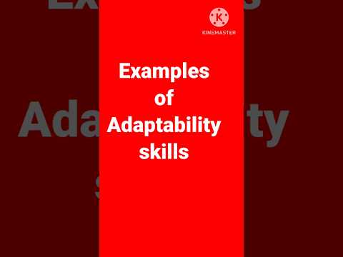 Examples of Adaptability skills #ytshorts #adaptability #skills