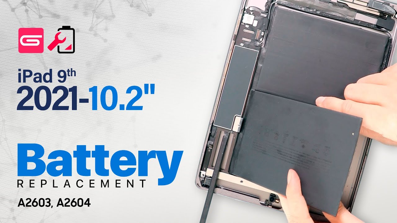 iPad 9 10.2 2021 Battery Replacement