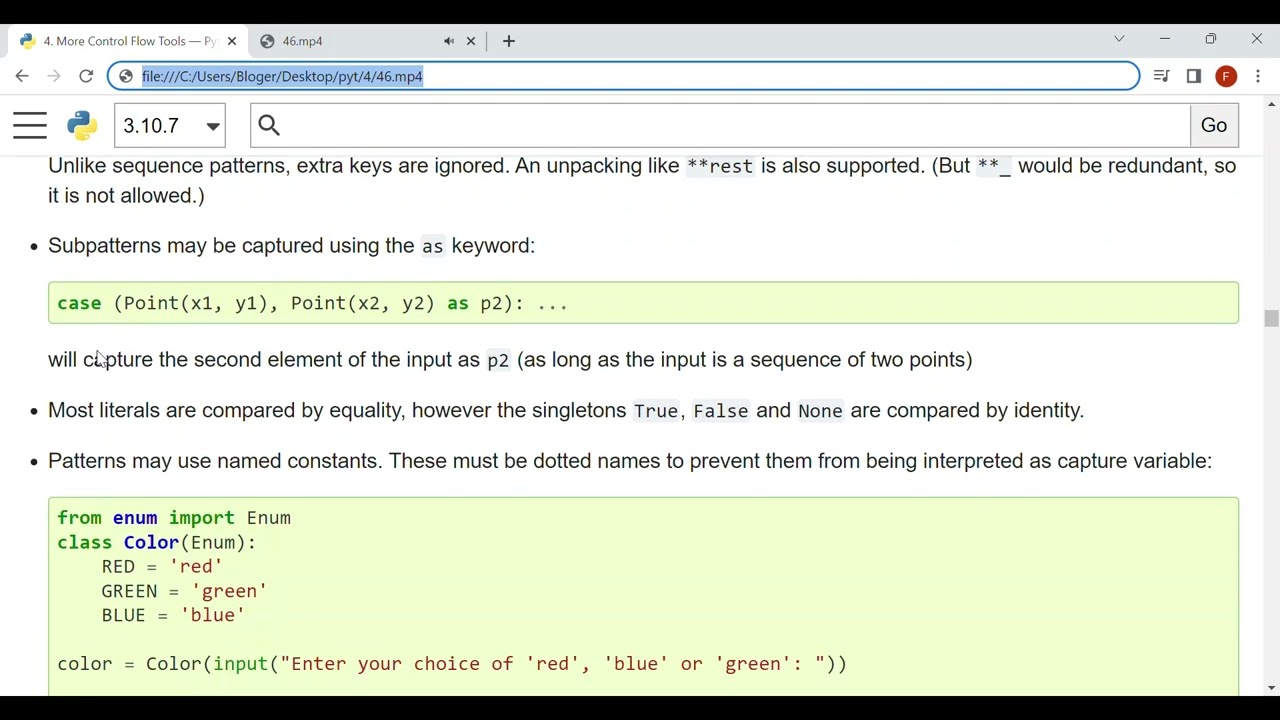 Python Tutorial : Part 4 : More Control Flow Tools