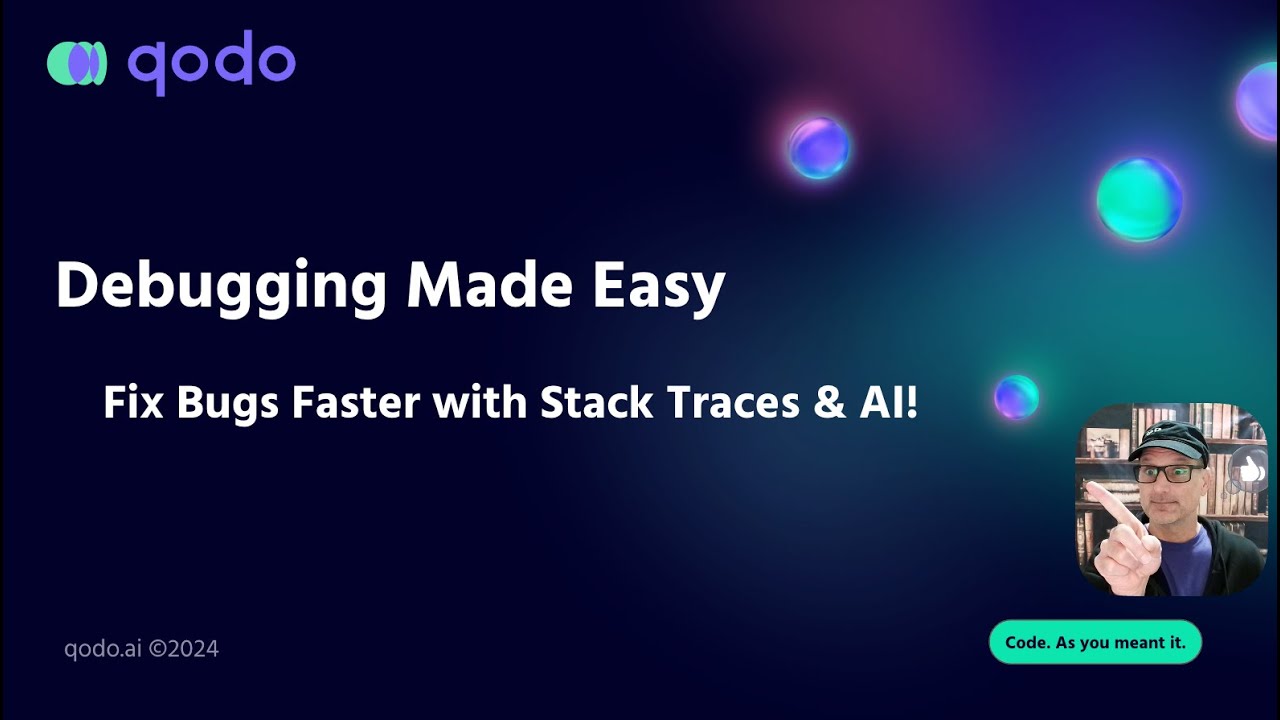 Debugging Made Easy: Fix Bugs Faster with Stack Traces & AI | Qodo