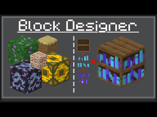 Block Designer Resources [Minecraft Block Designer] Minecraft Texture Pack