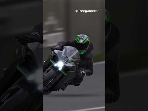 🔥 Kawasaki Ninja h2r Extreme Racing Bike #shorts #kawasaki #viralshorts