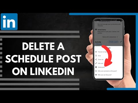 How To Delete A Schedule Post On Linkedin