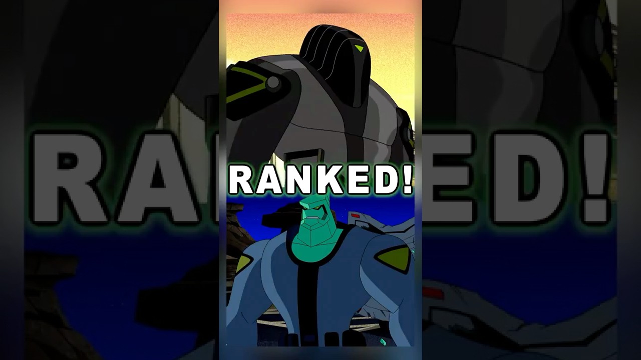 Tetrax Ranked Worst to Best for Ben 10 #ben10 #ranked #fyp