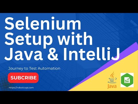Selenium Setup with Java & IntelliJ IDEA