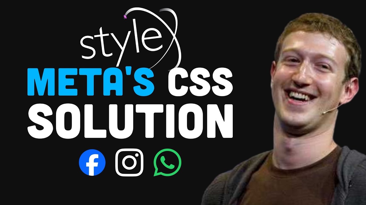 Meta's Tailwind Alternative Built to Scale (StyleX)