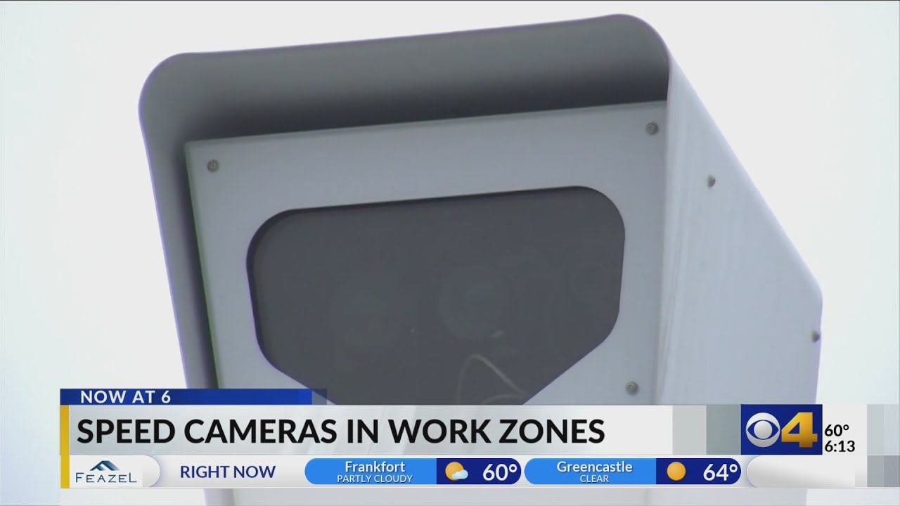 Speed cameras coming to some Indiana work zones by mid-2024