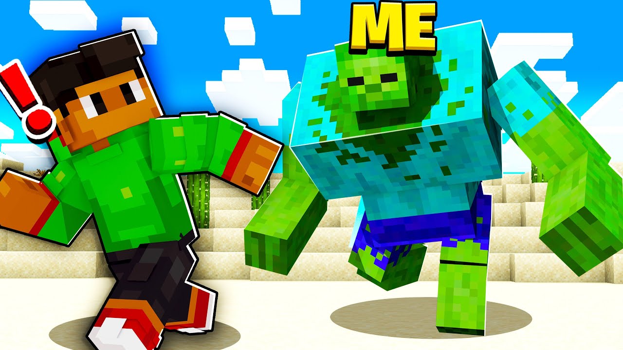 Morphing into MUTANT MONSTERS To Prank My Friend! (Minecraft)