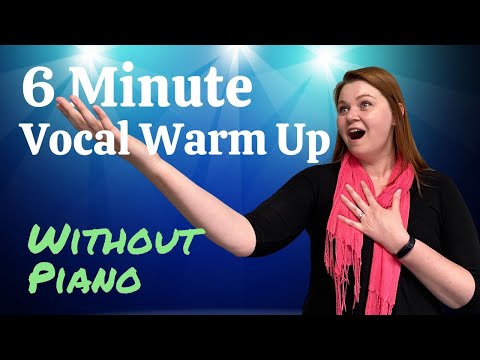 6 Minute Vocal Warm Up - Follow Along - Piano Lessons Loveland CO