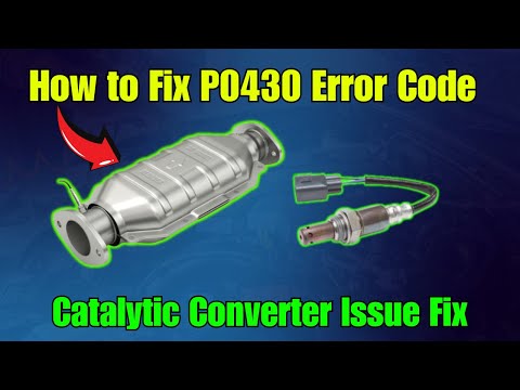How to Fix P0430 Error Code || Catalytic Converter Issue Fix ||