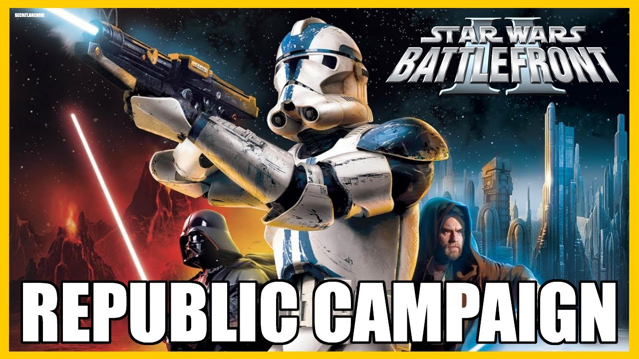 Star Wars: Battlefront II (2005) | Galactic Conquest | Republic | Full Campaign | No Commentary