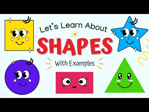 Shape Names for Kids | Learn Shapes with Pictures & Fun Examples
