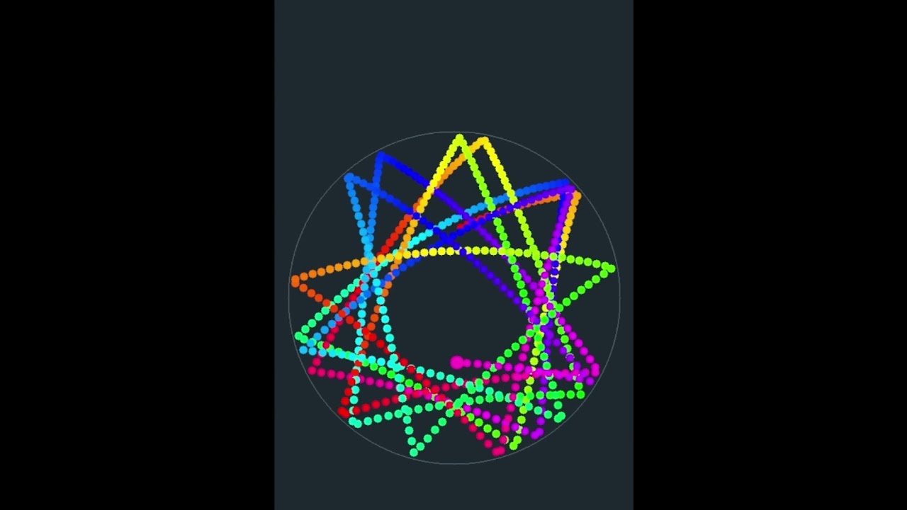 Bouncing ball in python | Python animation | Satisfying video