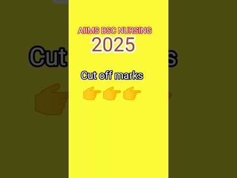 AIIMS BSC NURSING 2025 Final cutoff marks 😱🙏🩺#aiimsbscnursing2025 #aiimsnursing #cutoff #result