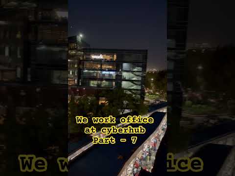 Most expensive industrial area of India-cyberhub wework office part-7 #india #instagram #realestate