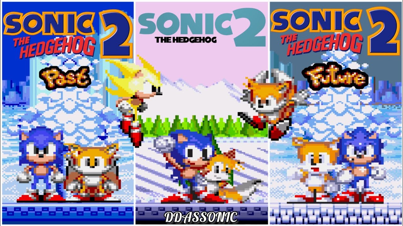 Winter Hill Zone - Past, Present & Future • Sonic Classic Hack