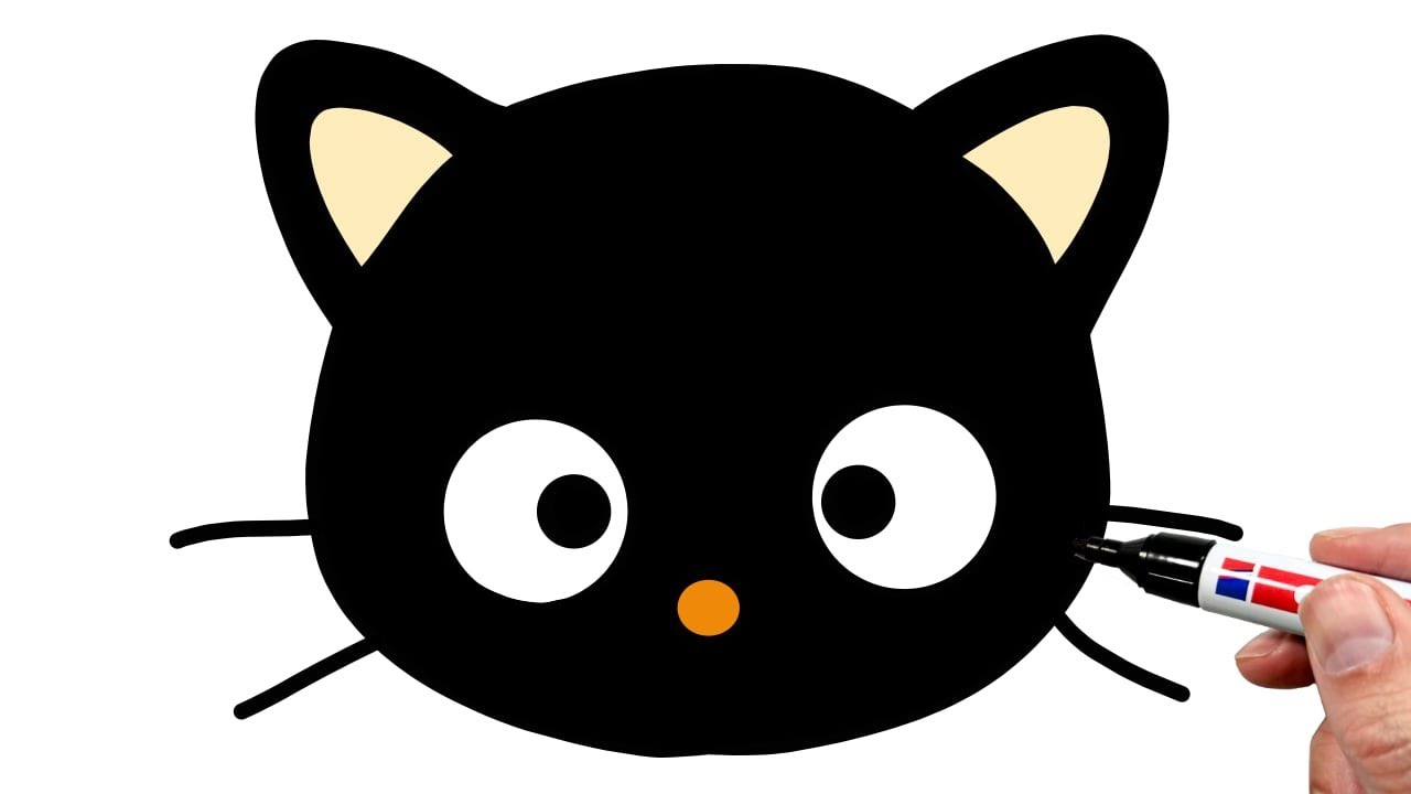 How to Draw Chococat (Head) From Sanrio