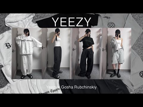 [YEEZY X GOSHA RUBCHINSKIY] 이지 고샤 루브친스키 마지막컬렉션? | WB-01자켓 SH-01쇼츠 HD-01후드 TS-02티셔츠 SP-06 SP-01팬츠