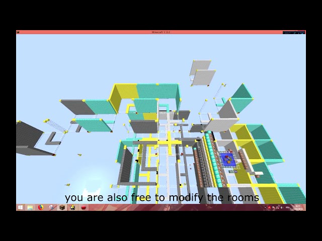 Random Maze Generator with custom rooms, Minecraft 1.12+ Minecraft Map