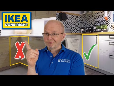What Ikea don't tell you. This kitchen corner cabinet means trouble!