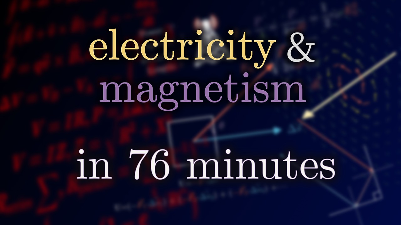 An entire physics class in 76 minutes #SoMEpi