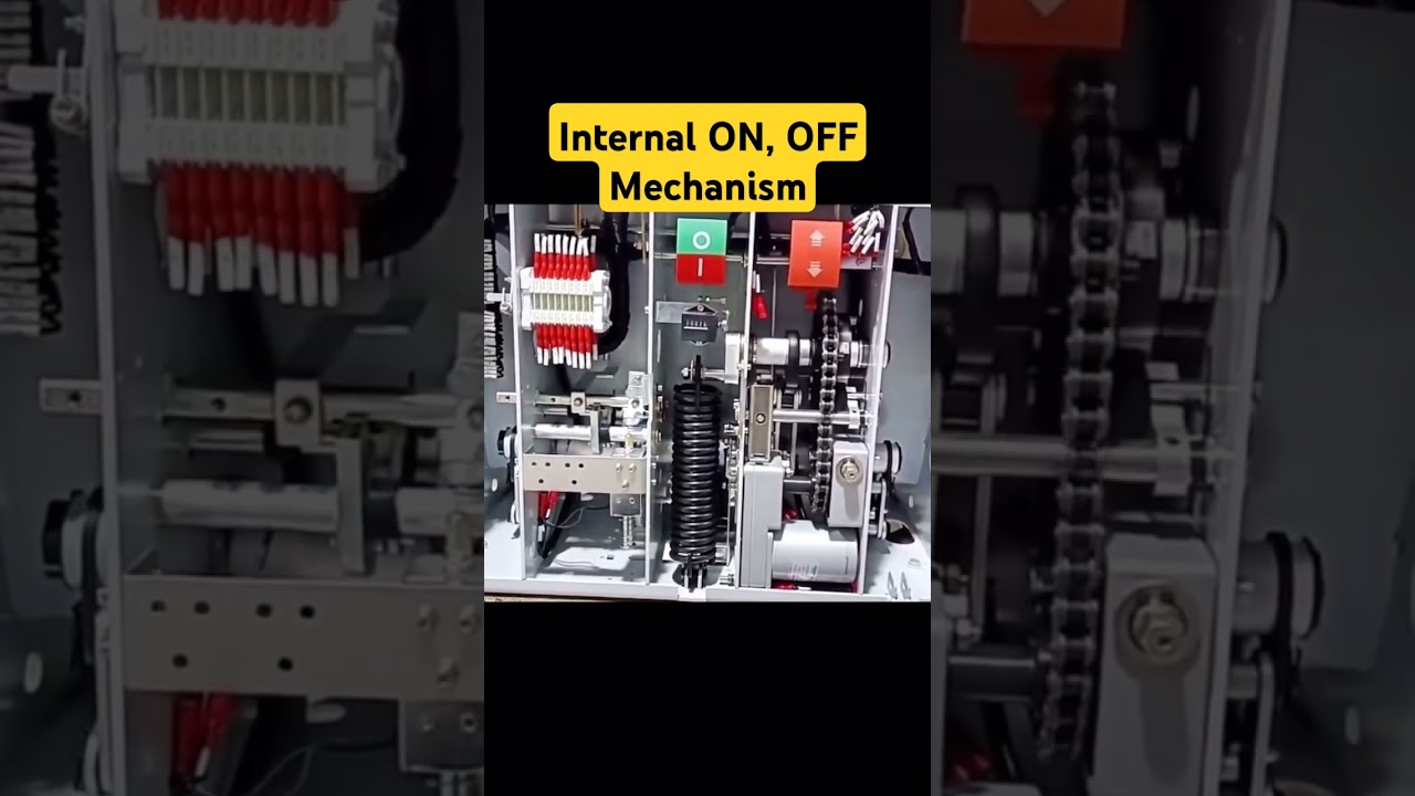 Air circuit breaker ON OFF mechanism | #circuit #breaker #acb
