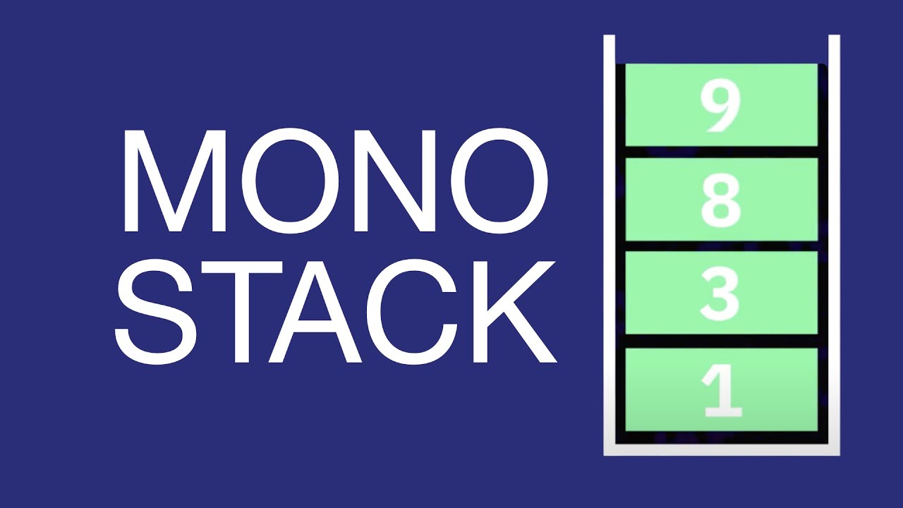 Monotonic Stack Data Structure Explained