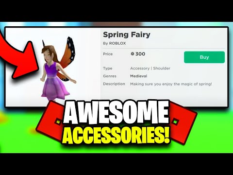 ULTRA AWESOME Roblox Accessories that come with Special Effects!