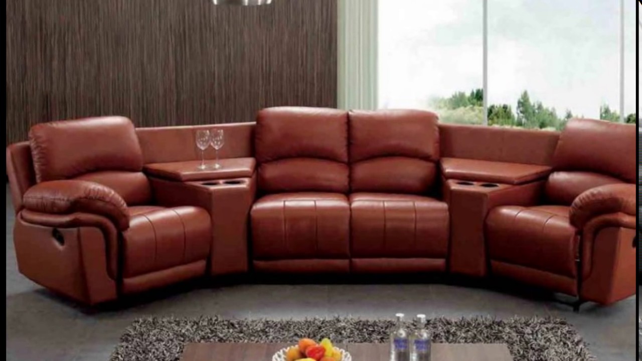 Luxury leather sofas