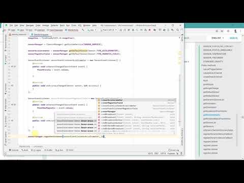 How to create your own Compass Android App using Magnetic Field and ...