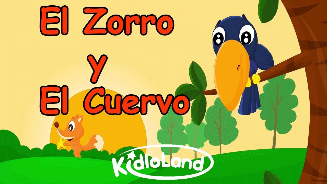 Fábulas de Esopo | El Zorro y El Cuervo | Historias Morales para Niños | Cuentos en Español