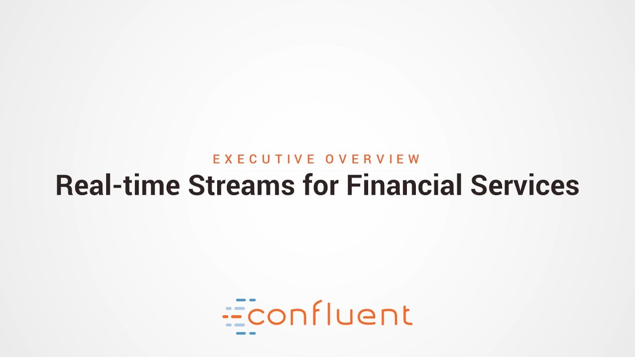 Real-time Streams for Financial Services