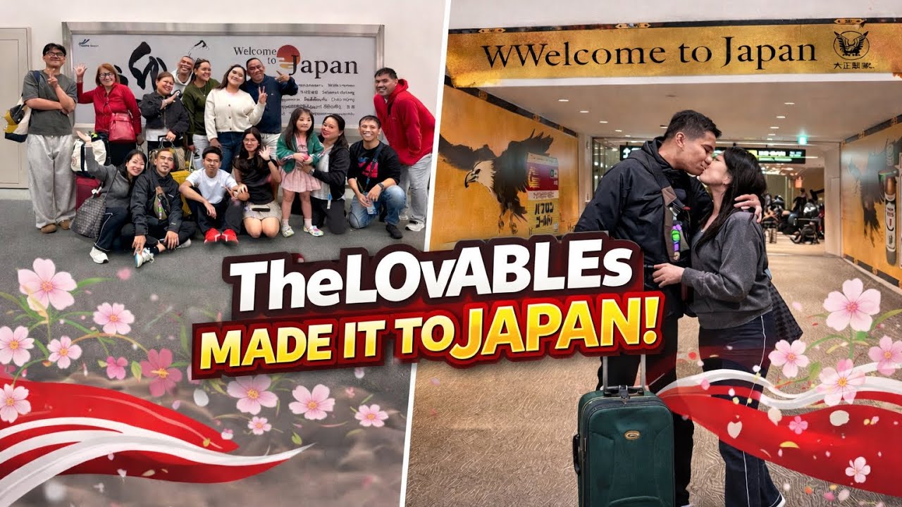 PART 1: JAPAN TRIP WITH THE GALLEGOS 🌸