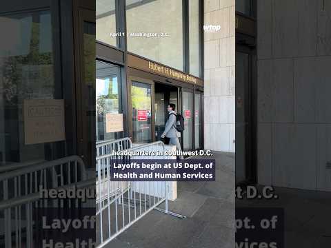 Layoffs begin at US Dept. of Health and Human Services