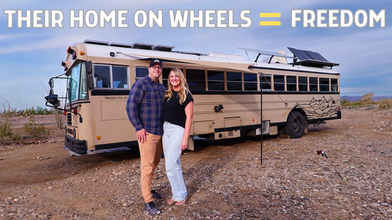 This School Bus Conversion Is an Unbelievably Comfortable Mobile Home ...