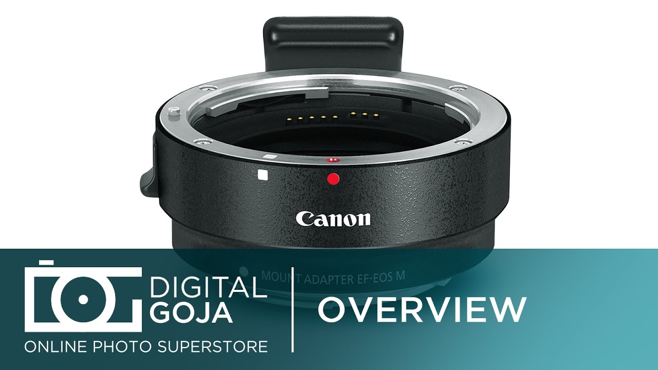 Canon M5 Lens Adapter: Canon EF-M Lens Adapter Kit for Canon EF/EF-S Lenses | EF/EF-S Lens to EOS-M