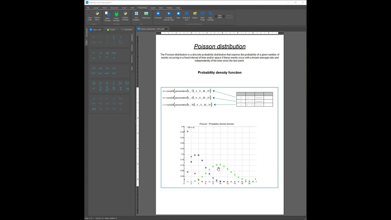 Poisson Distribution Basic