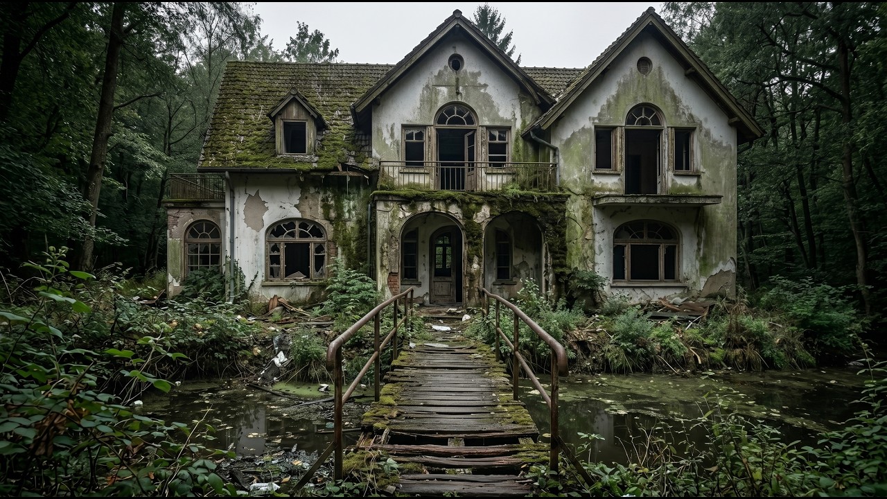 Abandoned Forest Mansion Transformed Into a Luxury Dream Home | ASMR AI Restoration
