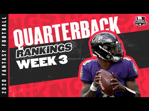 2020 Fantasy Football Rankings - Top 20 Quarterbacks in Fantasy Football - Week 3