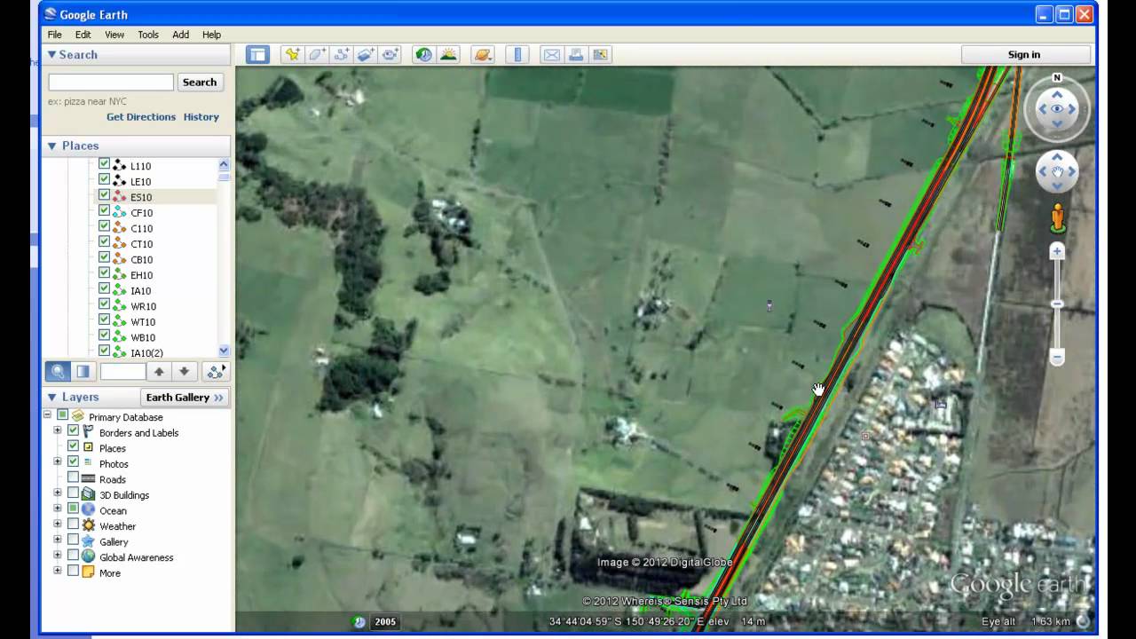 12d Model to Google Earth