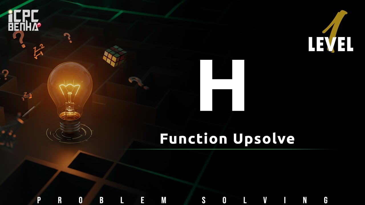Problem H | Function Sheet Upsolve