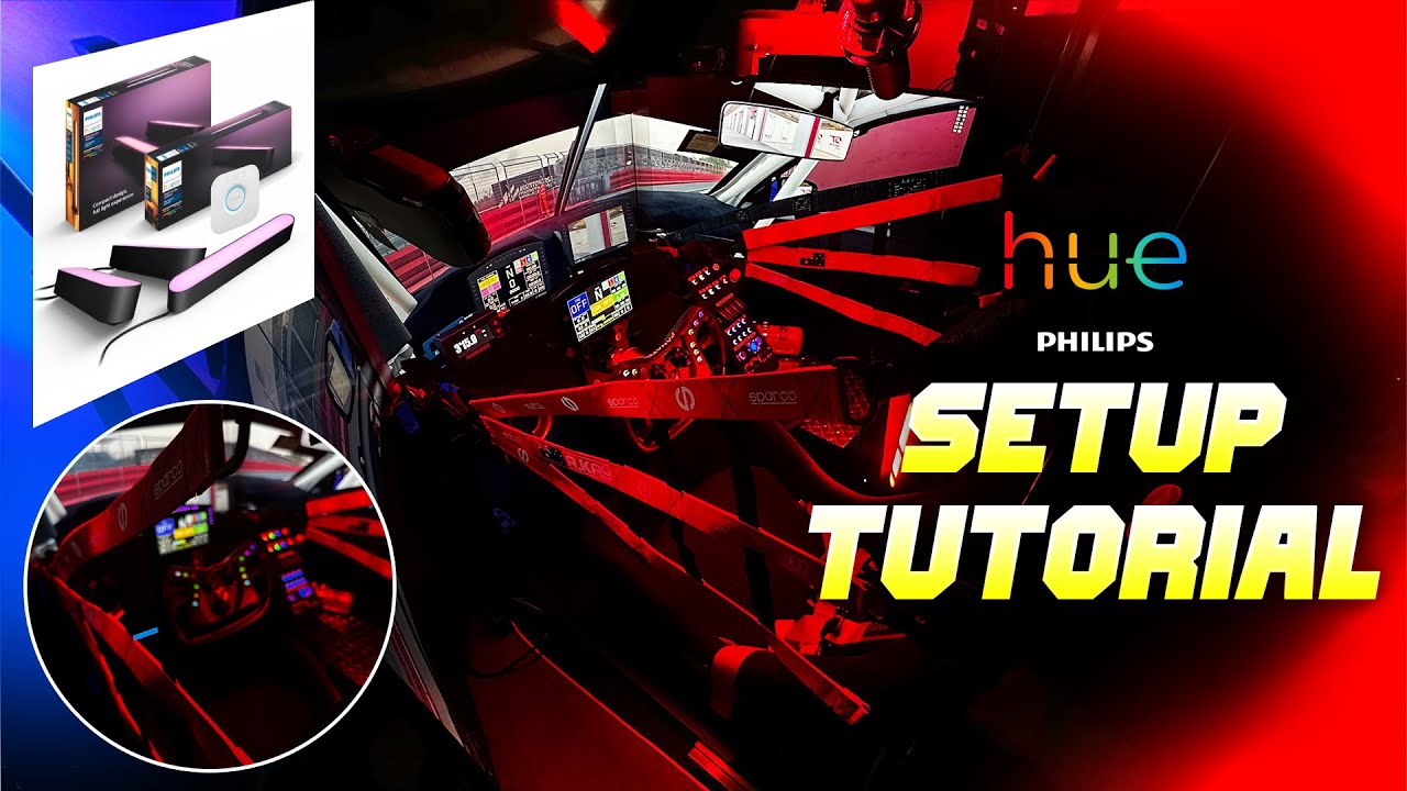 The Ultimate Simracing Upgrade: Complete HUE Ambient Lighting Tutorial